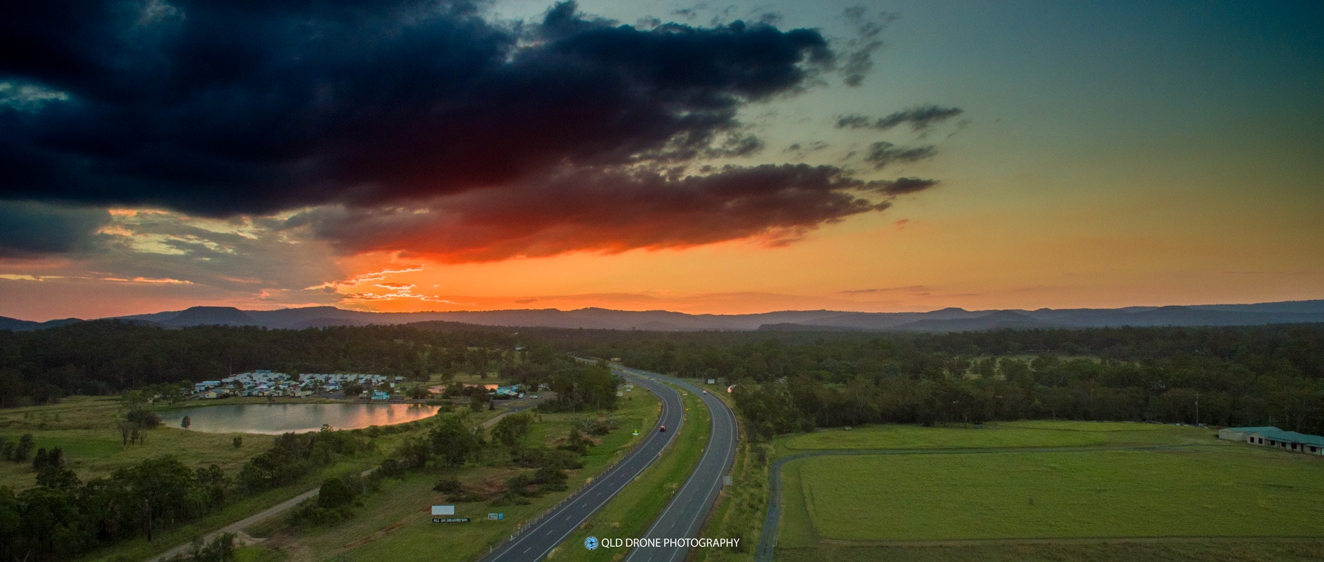 Qld Drone Photography aerial panorama portfolio